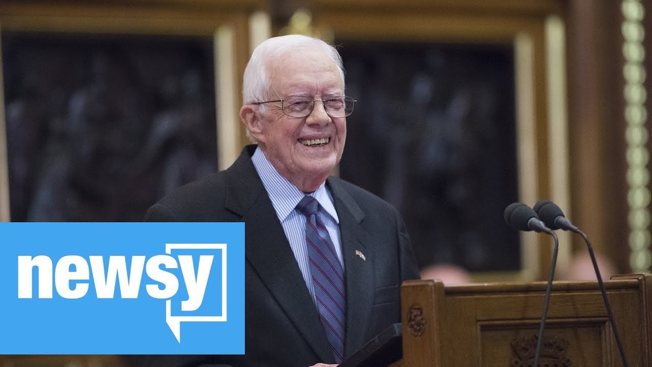 Jimmy Carter recovering after brain surgery - YouTube