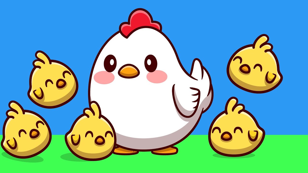 Five Little Chicks Song 🐣| Little Chick Song | Nursery Rhymes ...