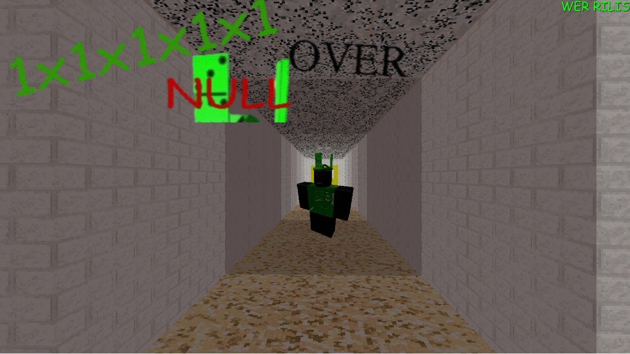 1x1x1x1 Over NULL | Baldi's Basics Mod - YouTube