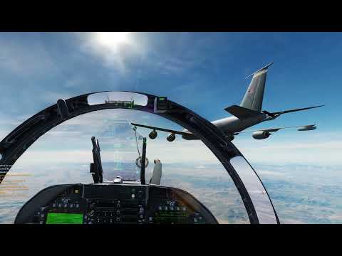 DCS: F-18 Refueling - YouTube