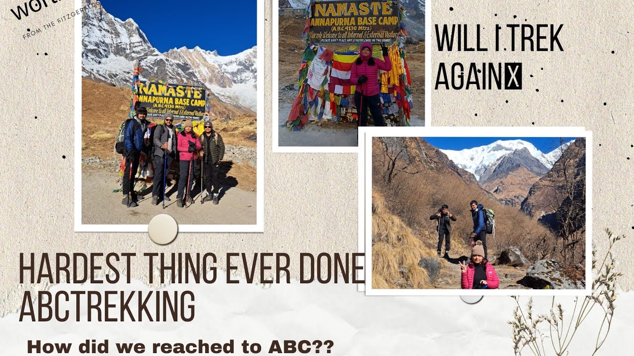 Annapurna Base Camp, ABC trekking in 5days. (Sajha ya majha?) part 1 ...