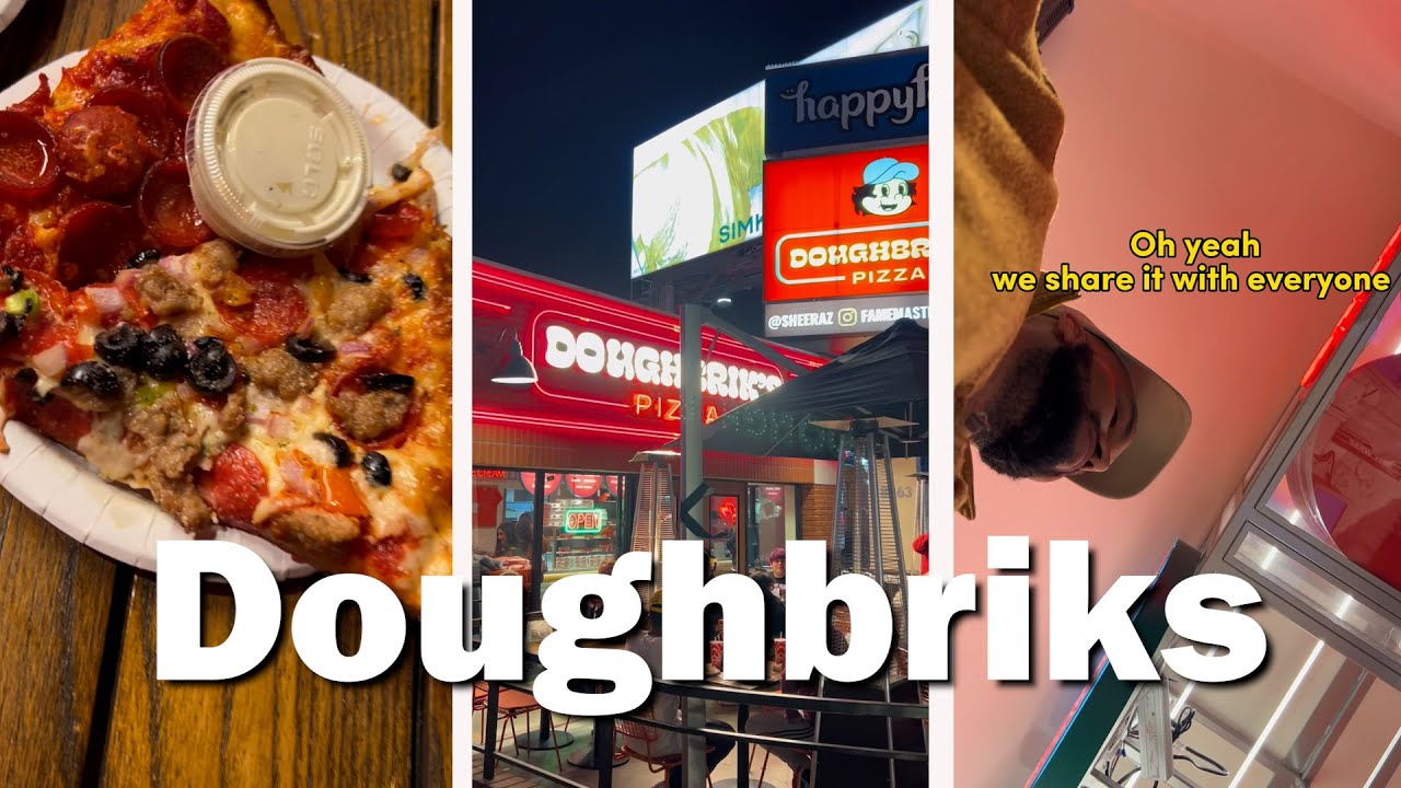 Meeting the Staff of Doughbriks Pizza - YouTube