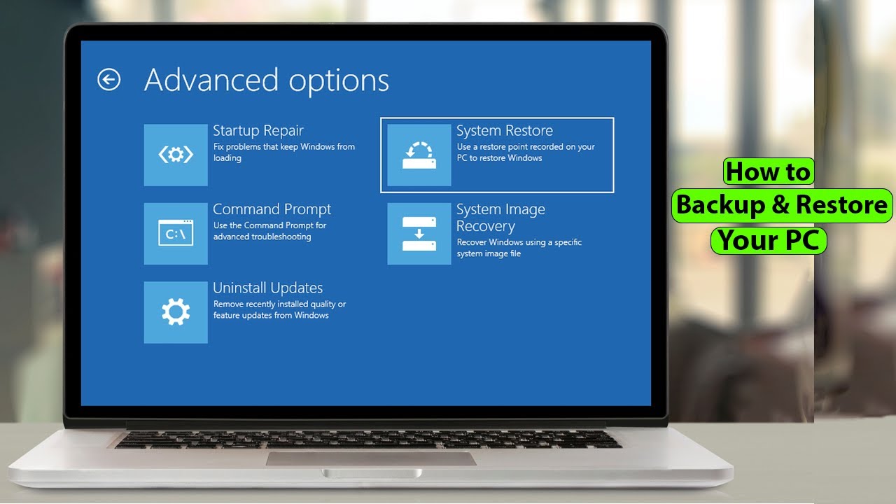 How to Backup and Restore Windows PC - YouTube
