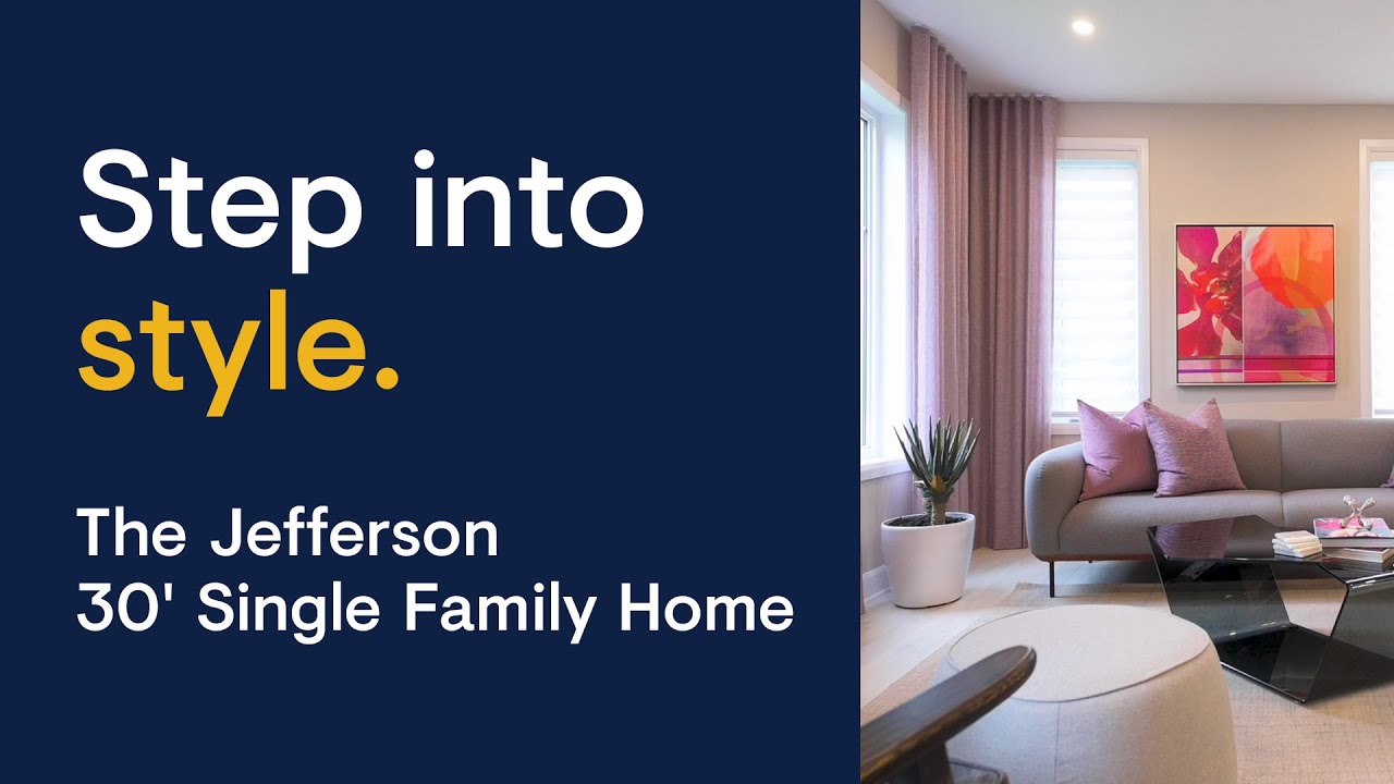 Step into the Jefferson Model Home - YouTube