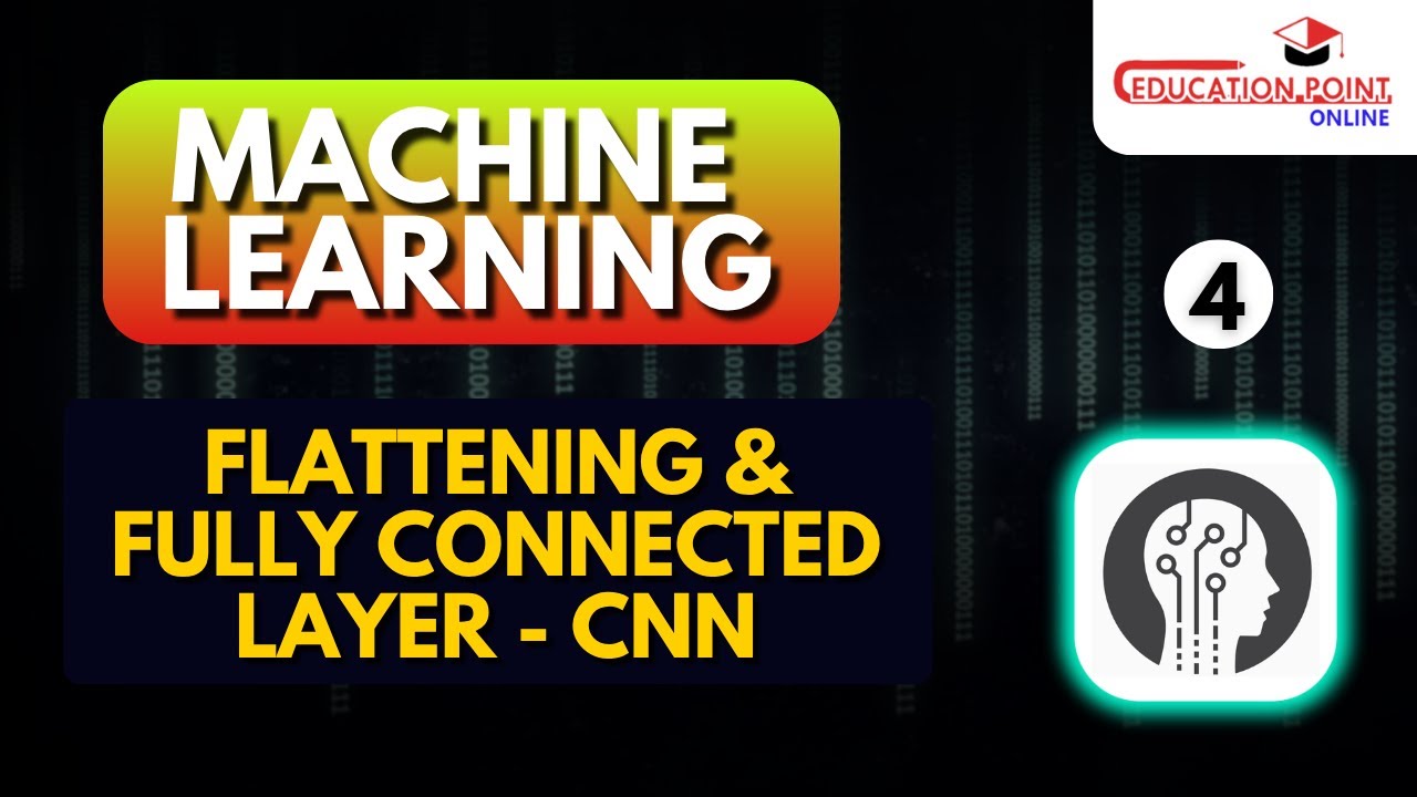 Flattening & Fully Connected Layer - CNN | Machine Learning - YouTube