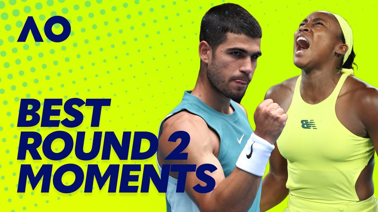 Every best moment: Round 2 - Australian Open 2025 | Wide World of ...