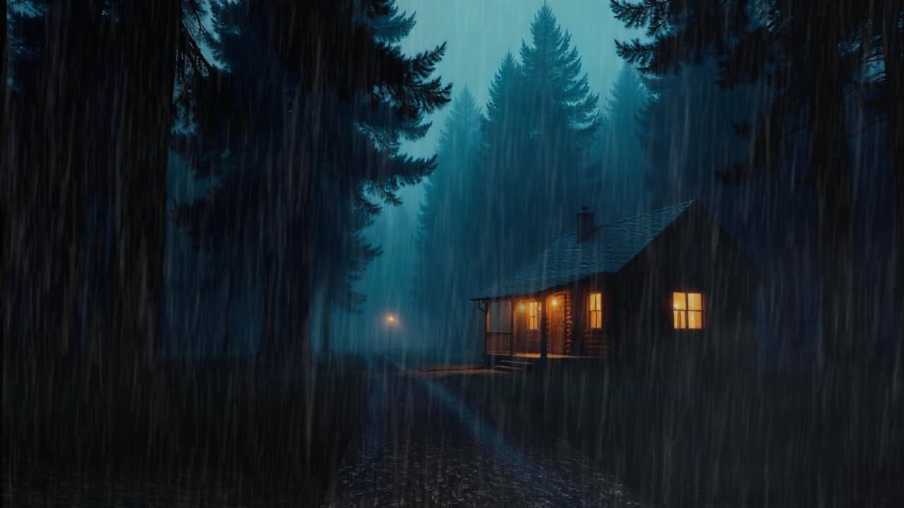 Rain Sounds for Sleeping – Relaxing Night Rain for Insomnia Relief ...