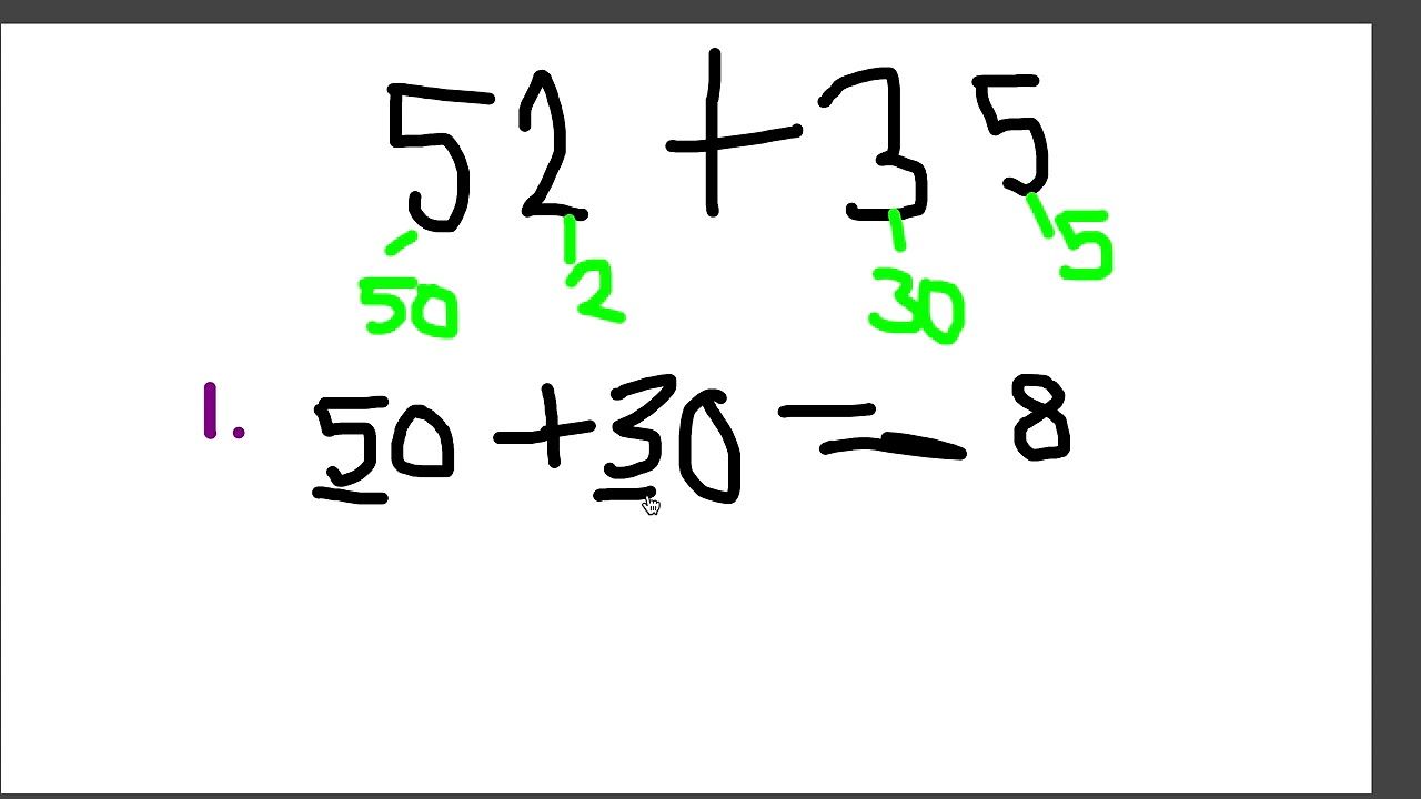 Two Digit Numbers Using The Splitting Strategy YouTube two-digit-numbers-using-the-splitting-strategy-youtube