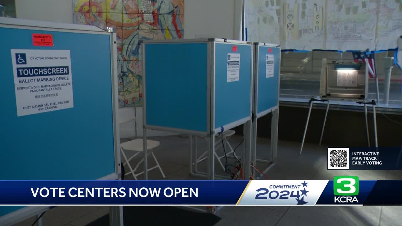 Sacramento County vote centers work to make voting accessible - YouTube