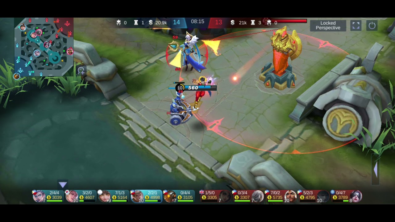 Chou Basic Combo ~ Mlbb Chou Gameplay! - YouTube