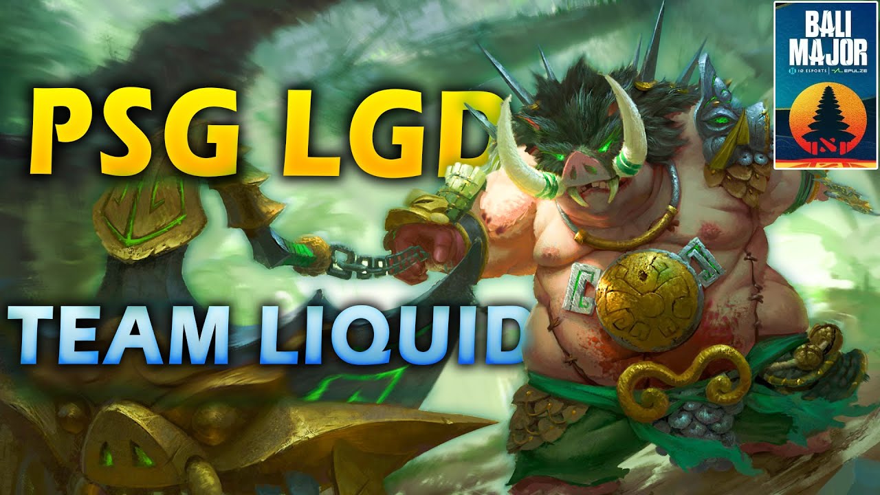 PSG.LGD VS Team Liquid - PLAYOFFS UPPER BRACKET - Bali Major 2023 - YouTube