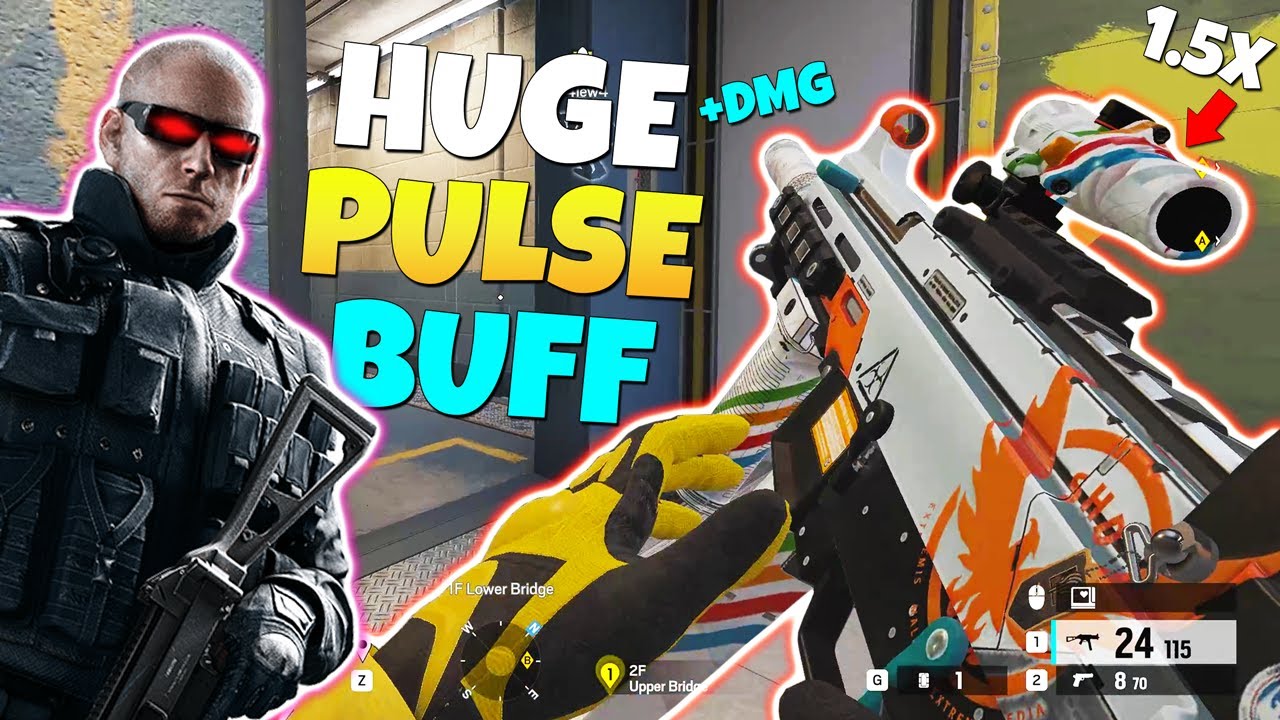 Pulse Got a Huge Buff ! - Rainbow Six Siege - YouTube