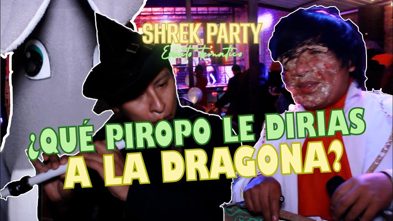 QUE PIROPO🔥 le dirías a la DRAGONA para salvarte🐉 | SHREK PARTY🟢 ...