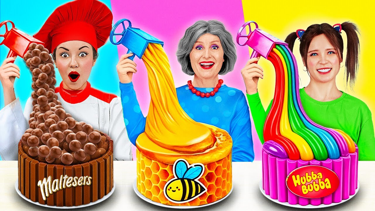 RICH VS POOR COOKING CHALLENGE || Delicious Cake Decoration Ideas by ...