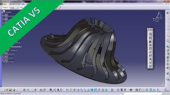 Catia surface tutorials - YouTube