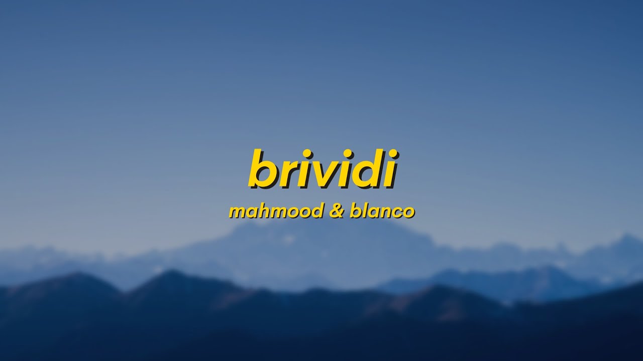 Mahmood, BLANCO - Brividi (Sanremo 2022) | (Lyrics/Testo) 💞 - YouTube