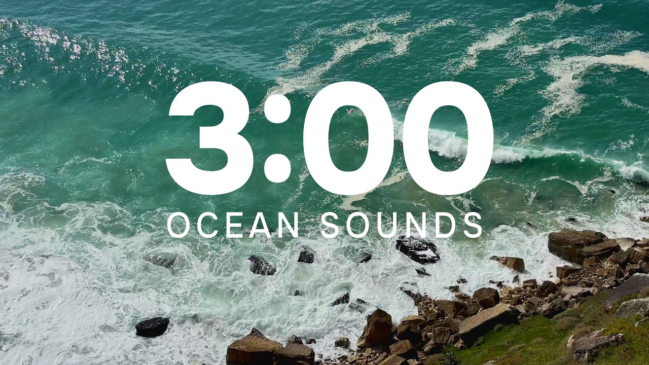 3 Minute Relaxation Timer - Nature Sounds for Stress Relief - YouTube