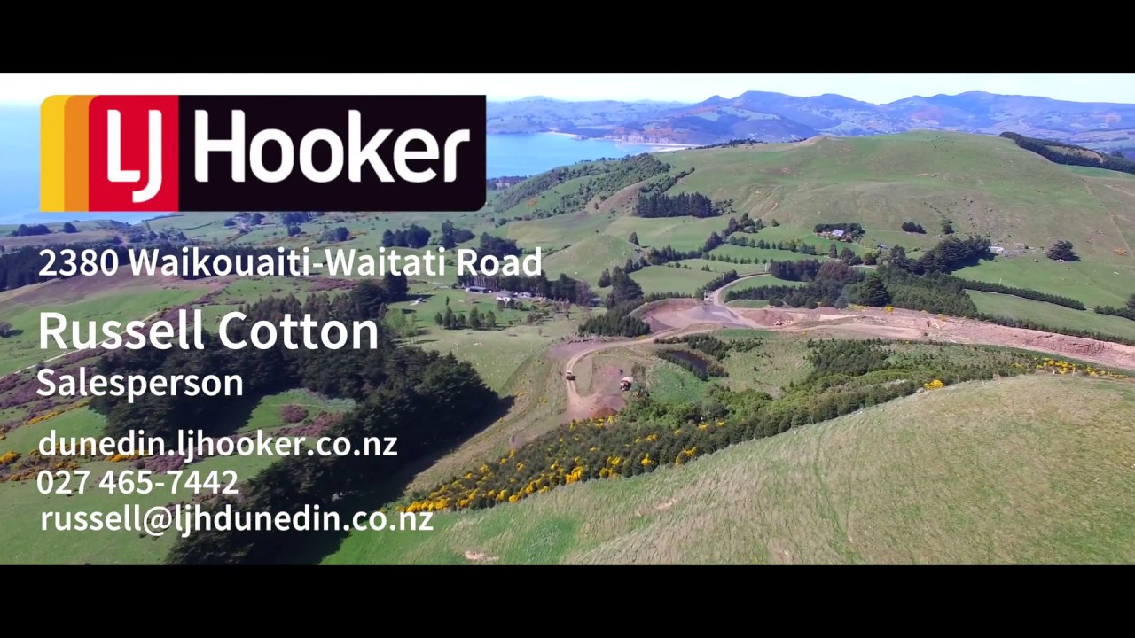 Aerial Tour - 2380 Waikouaiti-Waitati Road - YouTube