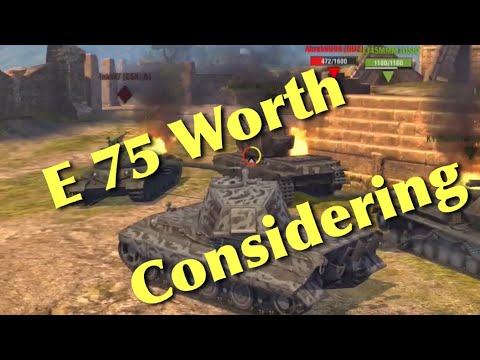 WoTB. Consider The E75 (VNC) Commentary Blitz - YouTube