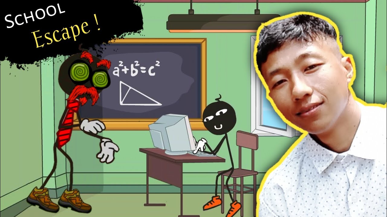 Stick Man School Escape 3 - YouTube