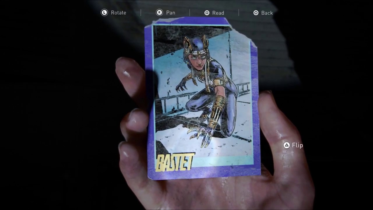 The Last Of Us Part 2 The Tunnels Trading Card Collectible Locations ...