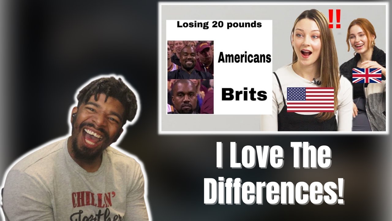 AMERICAN REACTS TO American and British react to USA vs UK meme! - YouTube