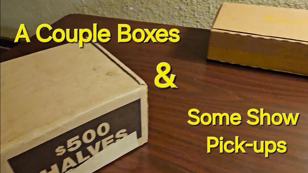 Two Box Hunt And A Few Coin Show Purchases - YouTube