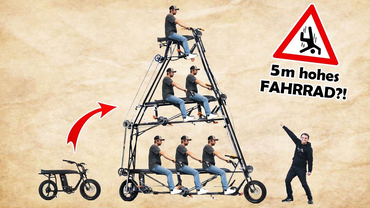 These Guys Built a 16-Foot-Tall Pyramid Bike
