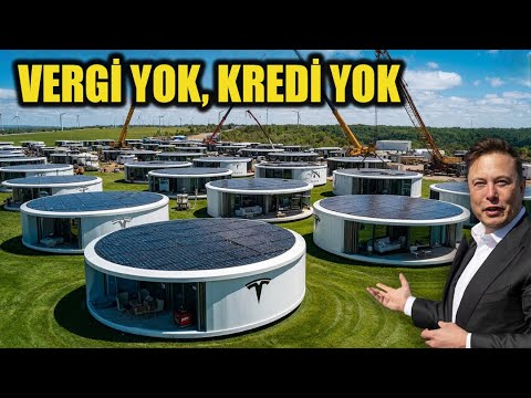 Elon Musk, 7.999 Dolarlık Tesla Tiny House'u Duyurdu! 0 Vergi ve ÜCRETSİZ Arsa | İçerisi Muhteşem!