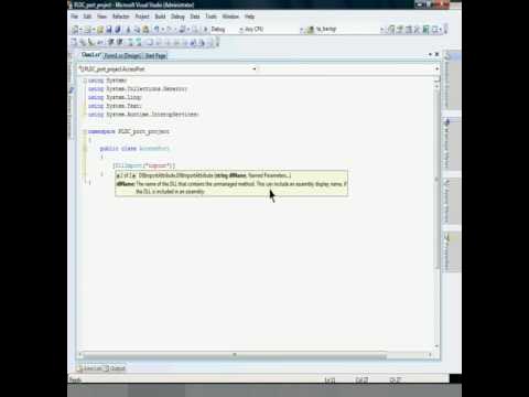 Parallel port programming part 4 - YouTube