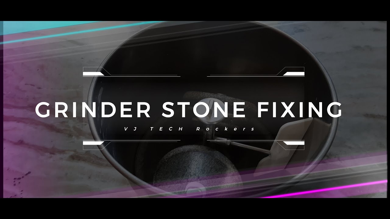 How to Fix a Grinder Stone DIY: Easy Step-by-Step Guide - YouTube