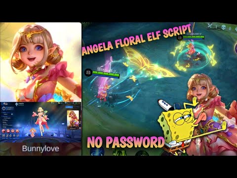 Angela Collector Skin Script-Floral Elf | With ABC Files+Full Voice No ...