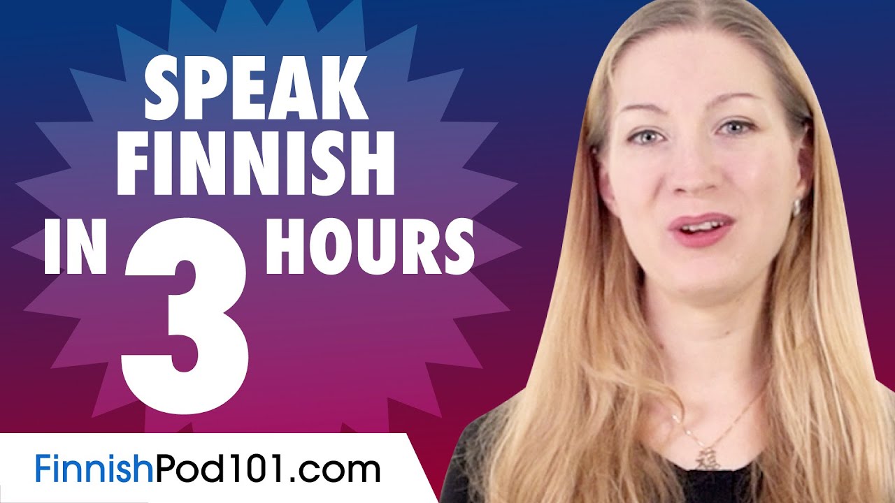 Learn How To Speak Finnish In 3 Hours YouTube learn-how-to-speak-finnish-in-3-hours-youtube