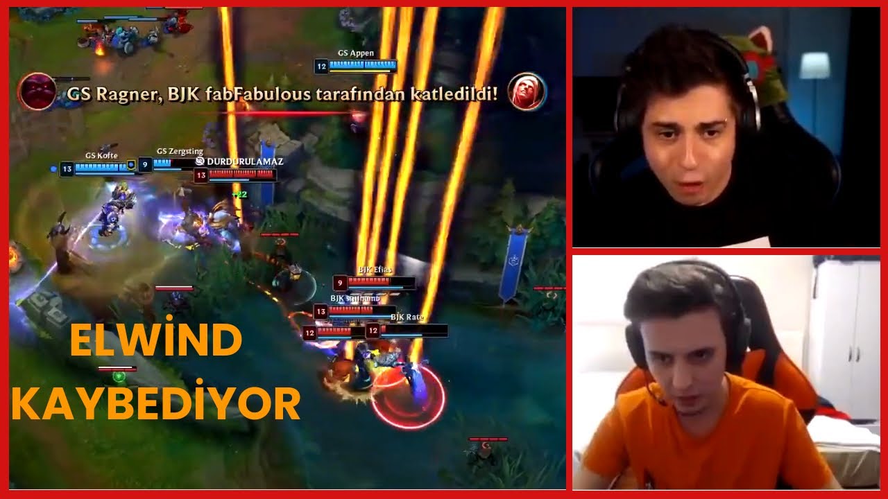 ELWİND DAKİKA 10'DA KULE VERİYOR | LoL Yayın Anları - YouTube