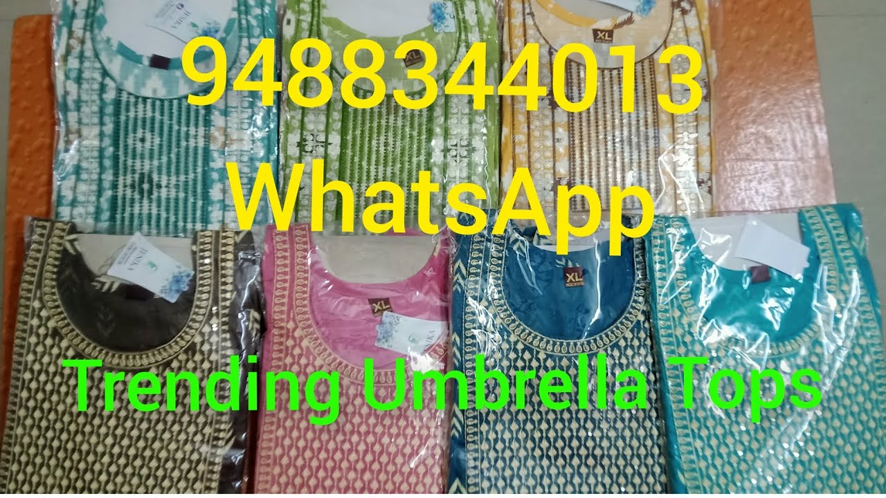 Trending Umbrella Tops. 9488344013 WhatsApp me. online payment #video # ...