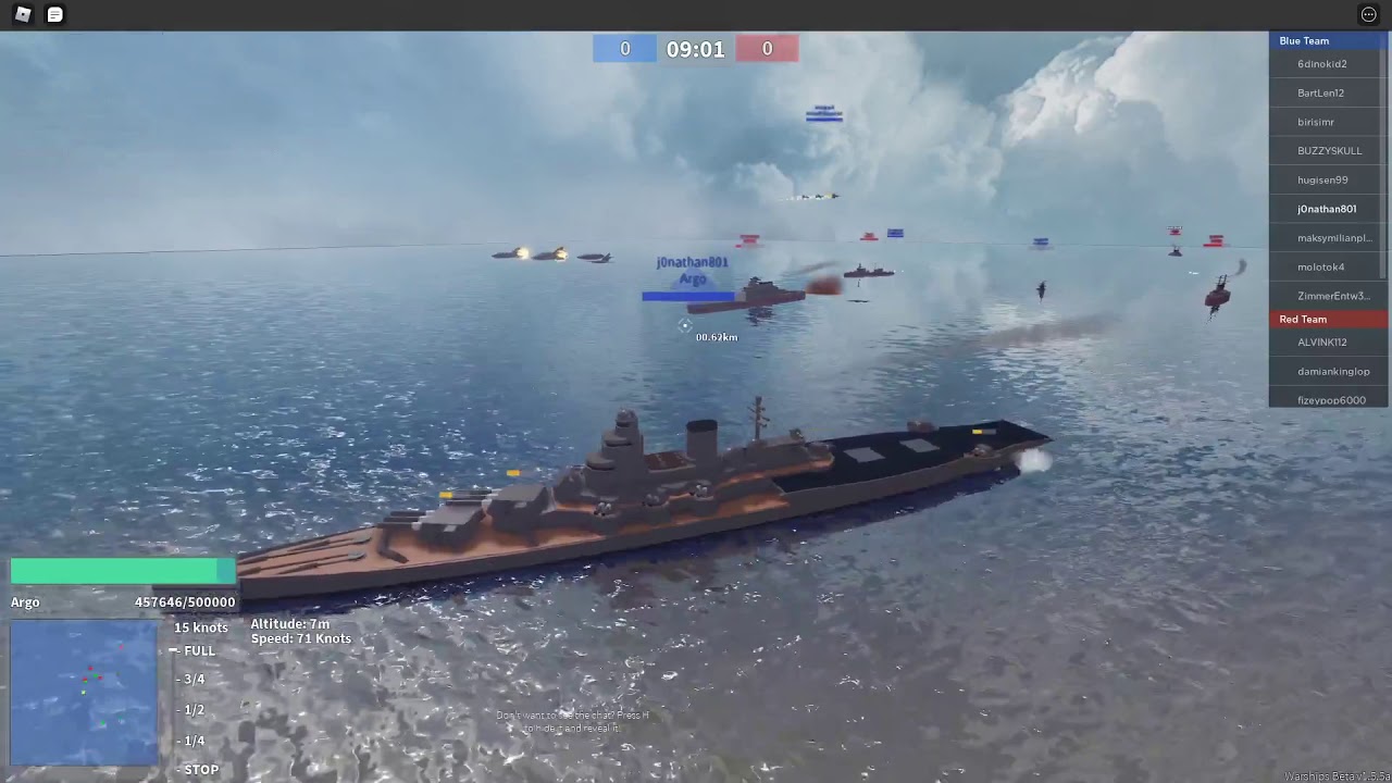 Roblox Warships! Argo Gameplay and Carrier Tips - YouTube