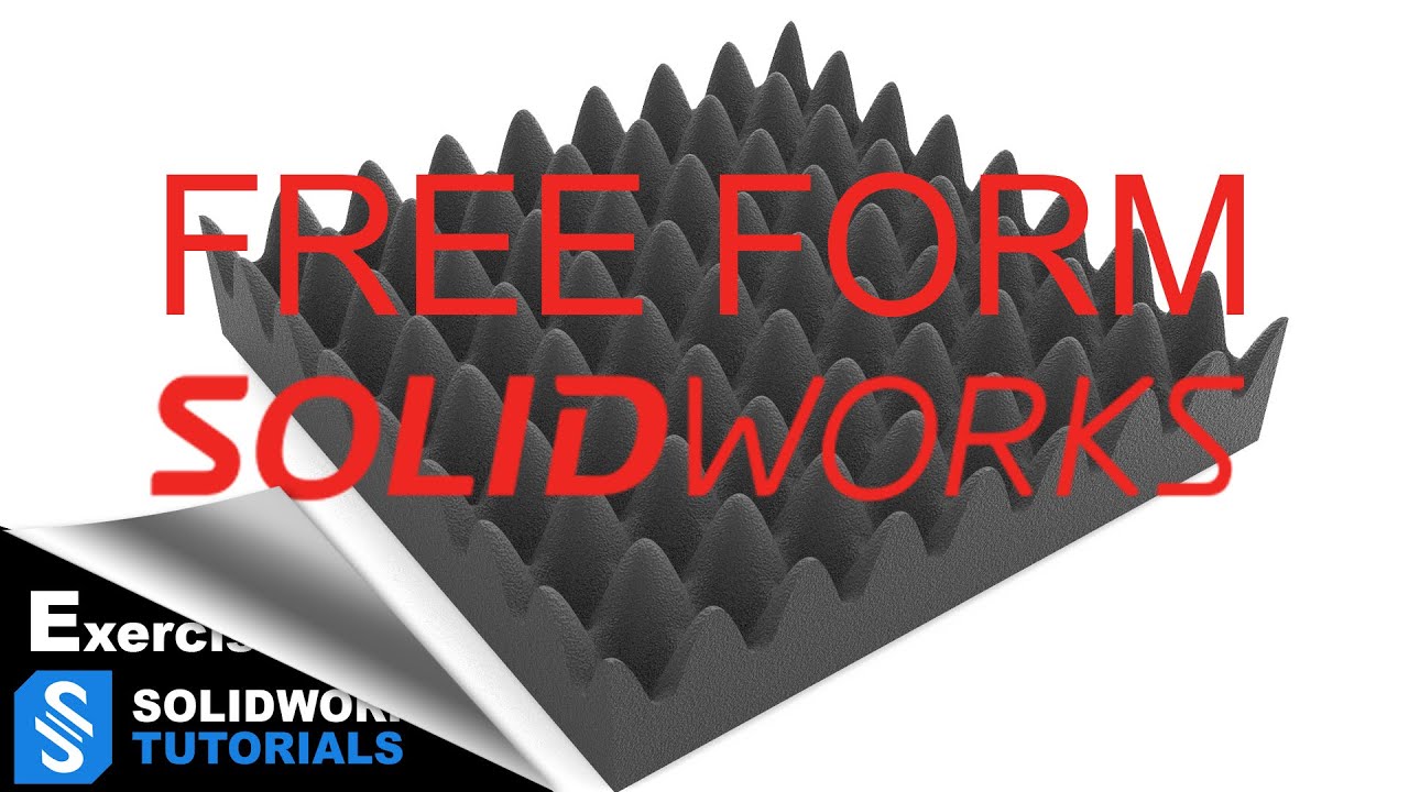 Free-Form in SolidWorks - When To use Free-Form in SolidWorks - YouTube