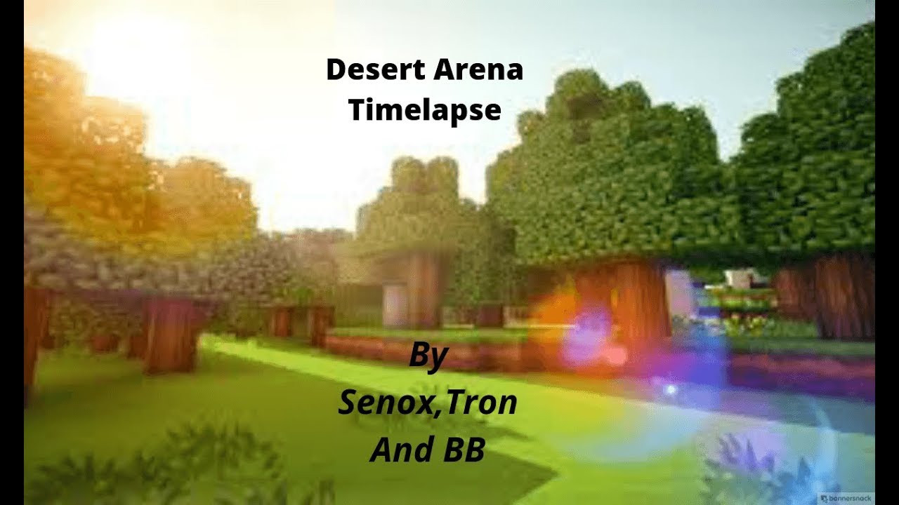 Building A Desert Arena Timelapse!! | Minecraft Pe - YouTube