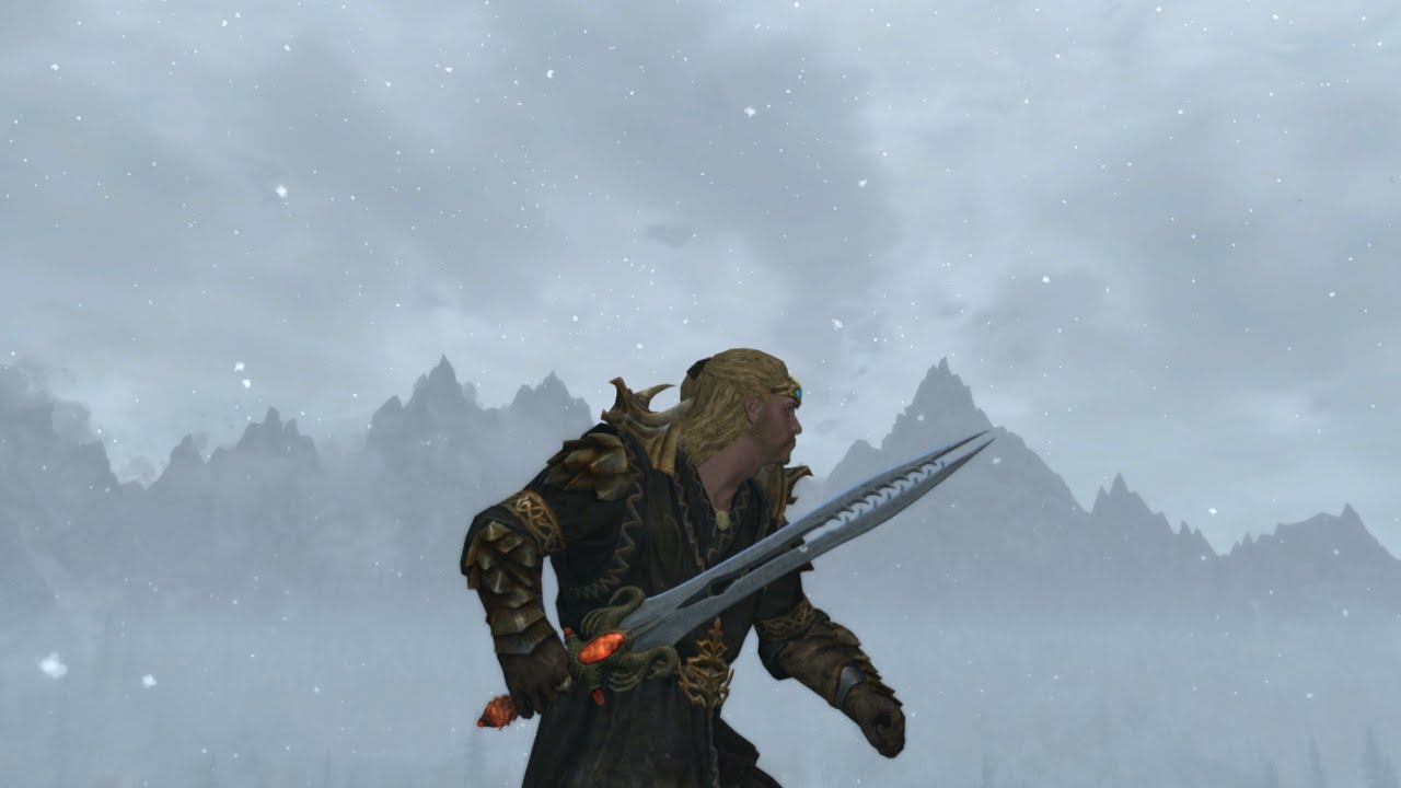 Skyrim AE - Dawnfang/Duskfang - YouTube