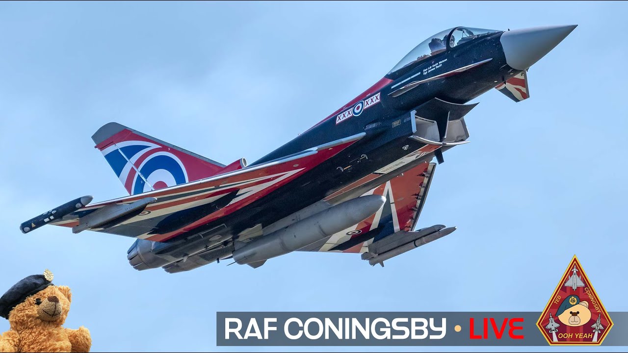 LIVE 'ANARCHY1' TYPHOON DISPLAY SPECIAL ZJ942 RAF CONINGSBY • FLT LT ...