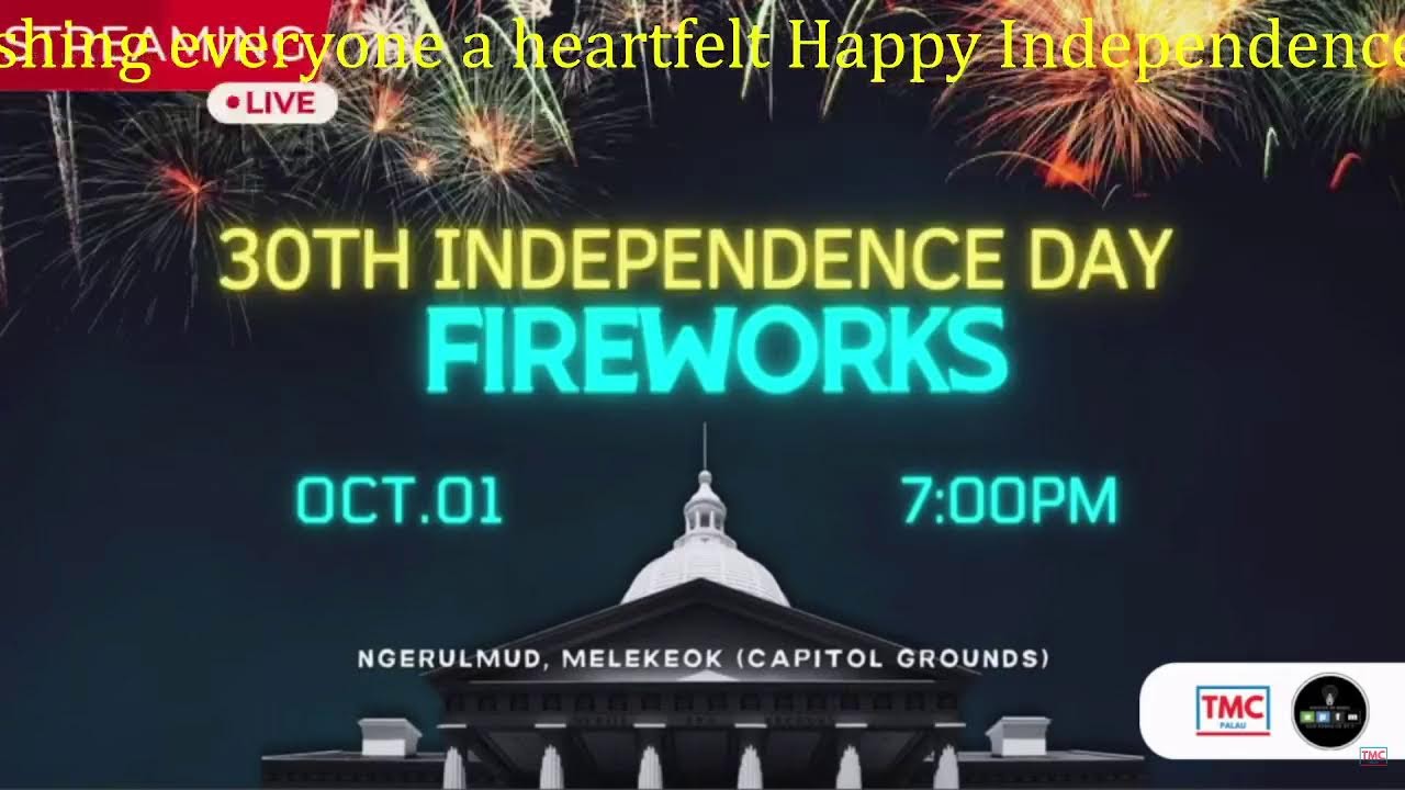 Belau Palau Independence Day Stream - YouTube