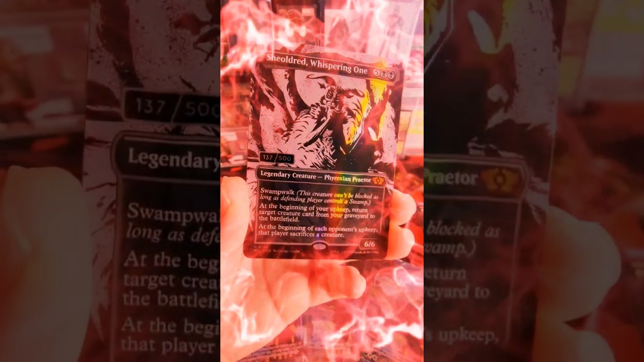 MTG- Sheoldred, The Whispering One Serialized Pullz! #mtg # ...