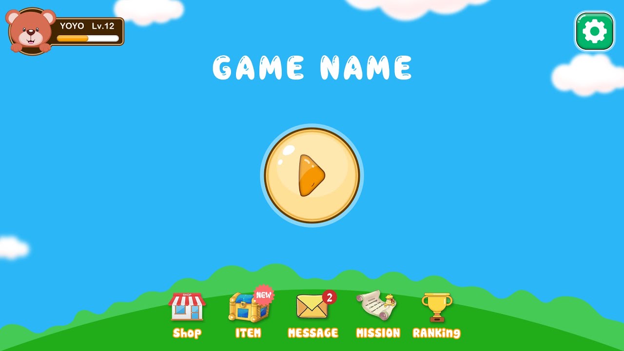 Retro Cartoon UI Pack - YouTube