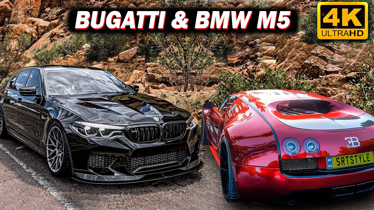 Bugatti Veyron vs BMW M5 F90 which one car is better - YouTube