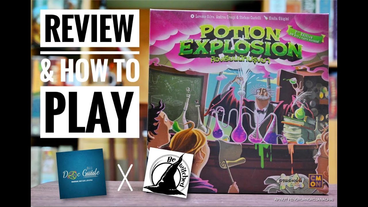 Review Potion Explosion : มาปรุงยาส่งอาจารย์กันเถอะ - YouTube