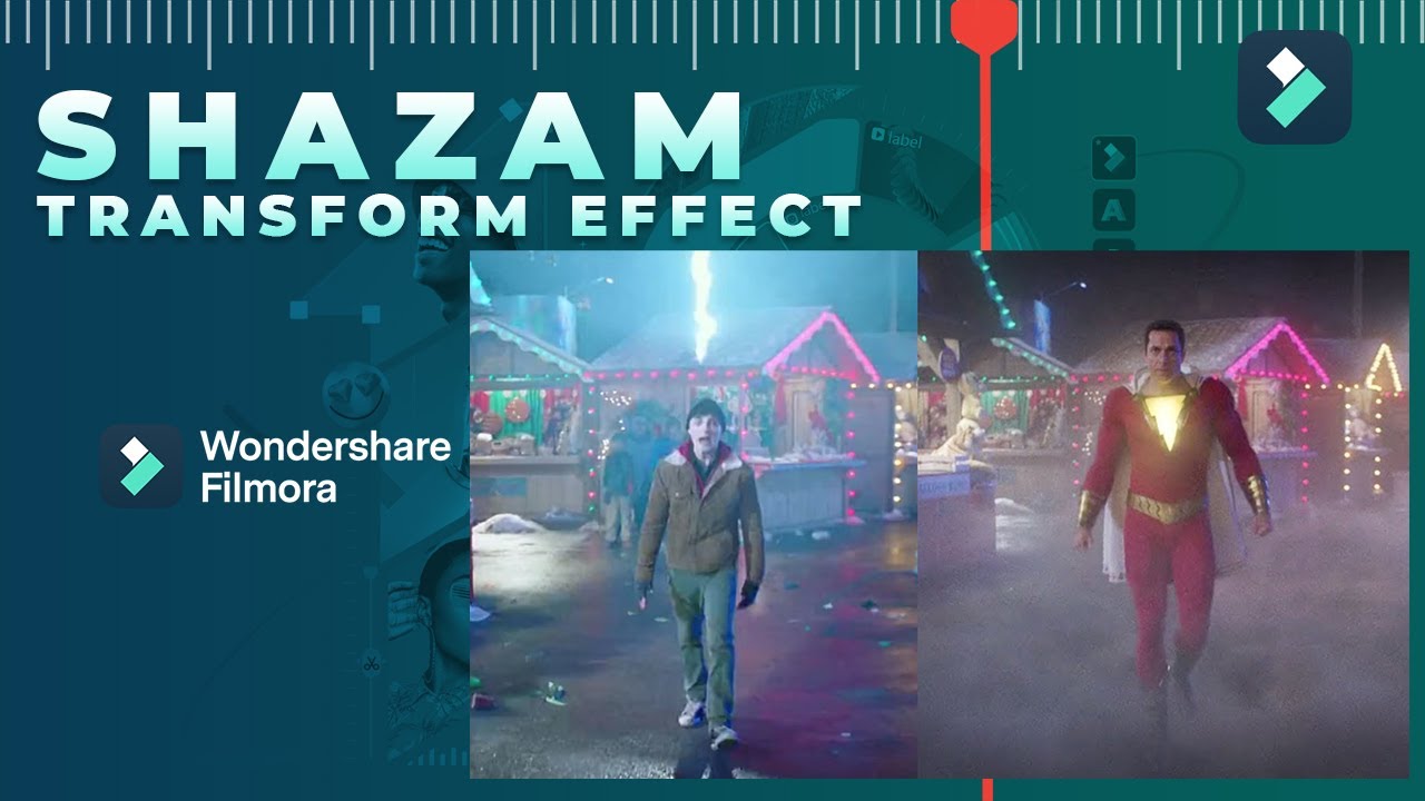 Shazam Transform Effect - YouTube