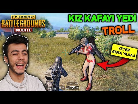 7 YAŞINDAYIM DİYİP KIZA BOMBA ATARAK TROLLEDİM ! (KAFAYI YEDİ) PUBG Mobile