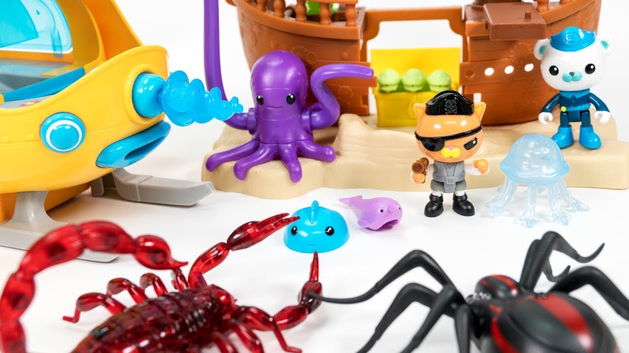 Deep Sea Shipwreck Found~!! Protect Sea Creatures Go Octonauts Gup S ...