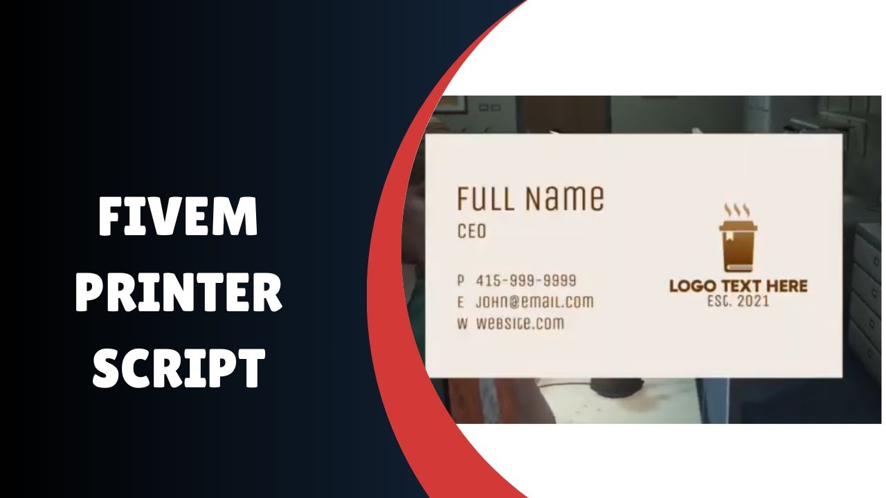 Revolutionize Your QBCore Server with the FiveM Printer Script! - YouTube
