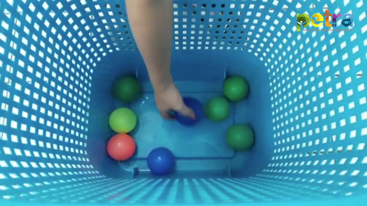TK A - Throw Balls Into The Basket - YouTube